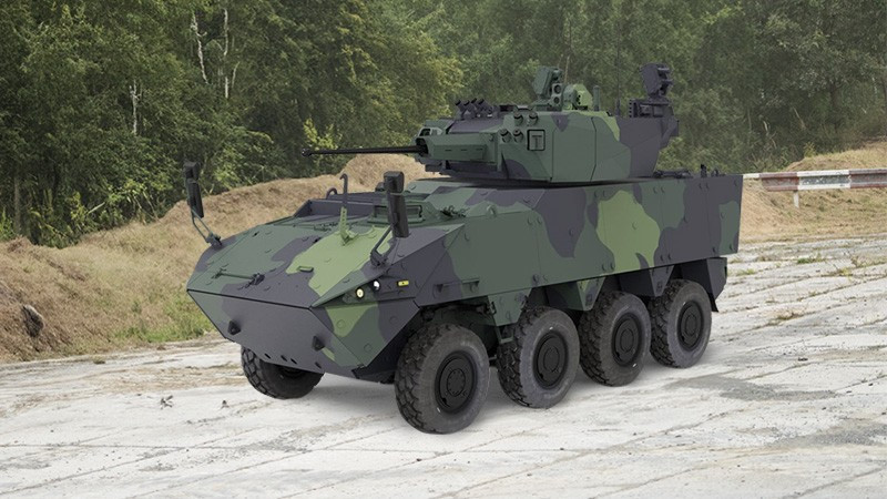 Tatra Defence Vehicle develops new Pandur 8x8 EVO armoured vehicle ...