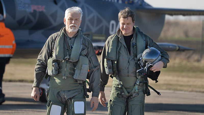 Reportage: Czech L-39 Skyfox aircraft was appreciated by President Petr Pavel | CZDEFENCE ...
