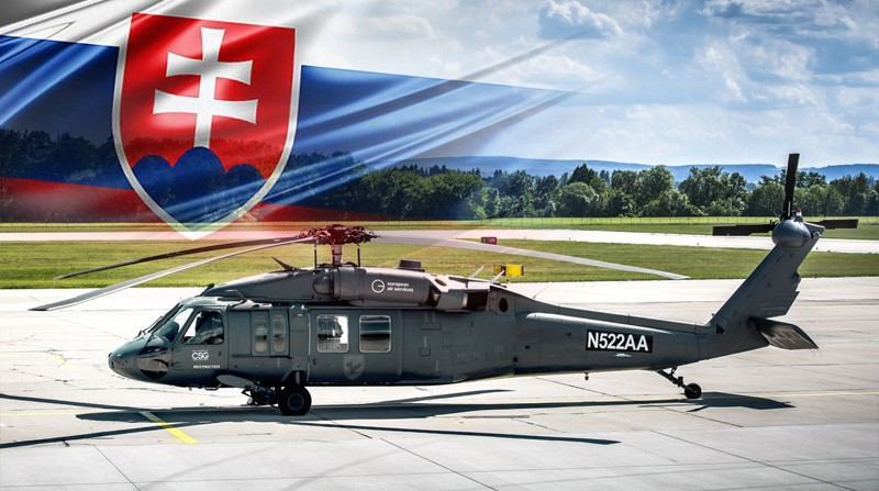 The Csg Sends A Black Hawk Helicopter To The Globsec Security Forum Czdefence Czech Army And