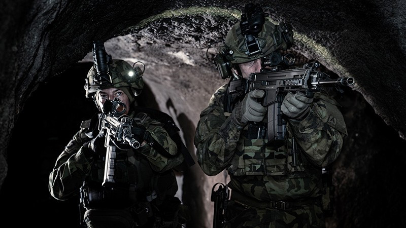 The 241st Territorial Defense Battalion trained in the Znojmo ...